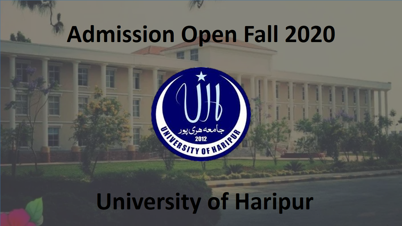 Haripur University Logo University Of Haripur UOH Jobs November 2020