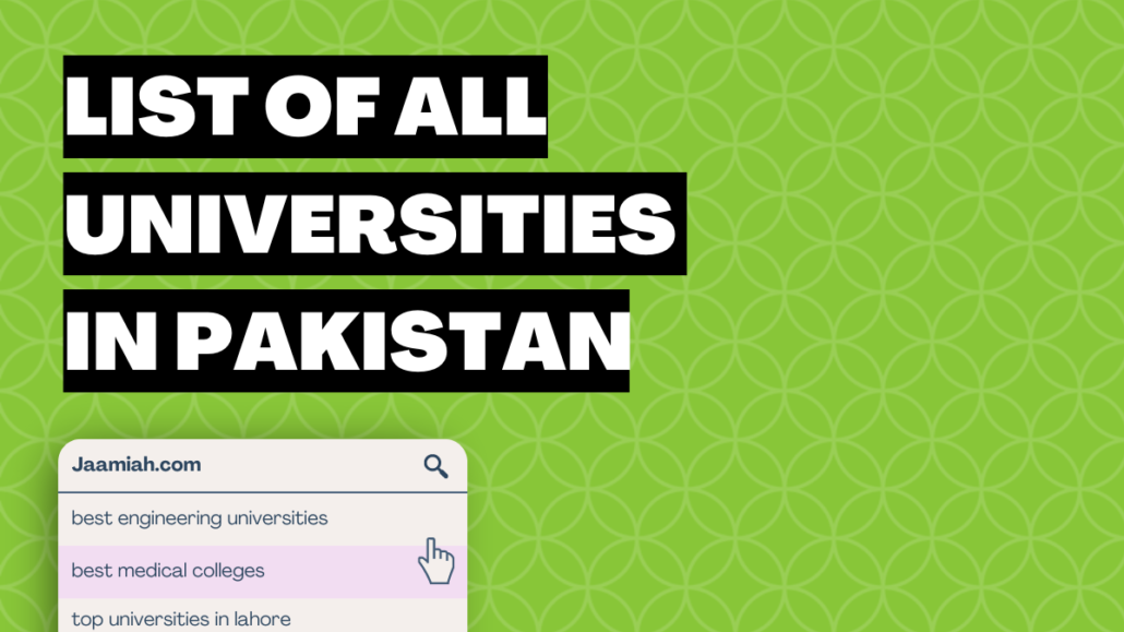 List of All Universities in Pakistan - [September 2025]