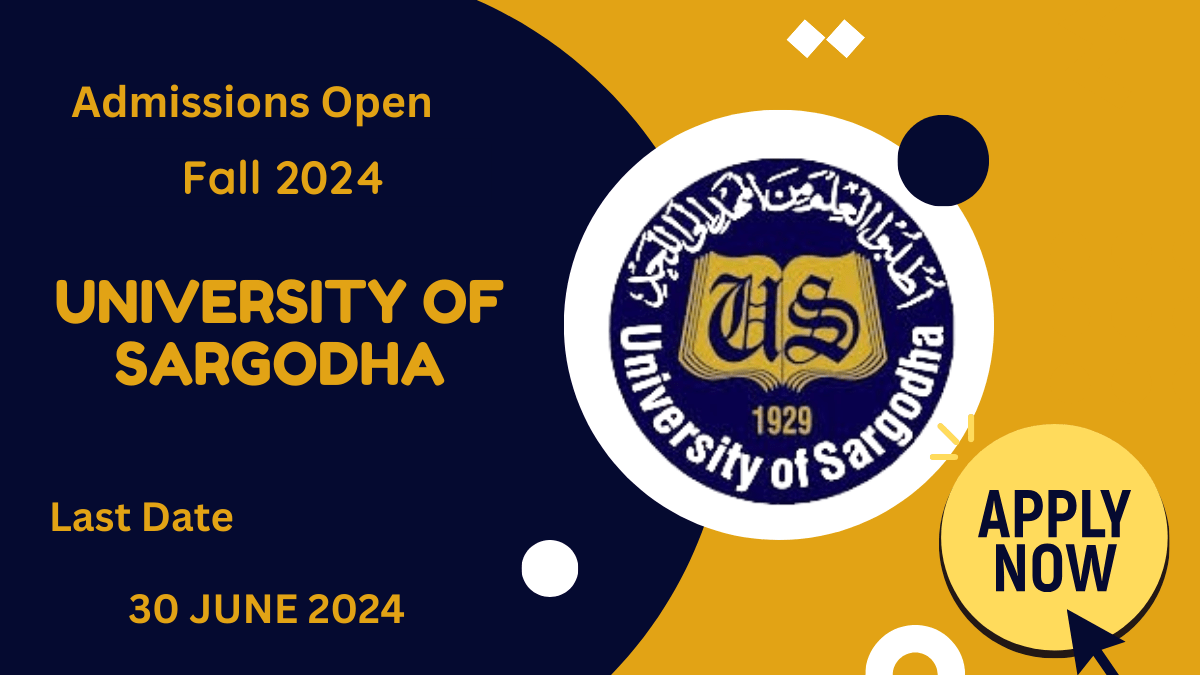 [Admissions Open Fall 2024] University Of Sargodha ( UOS) - Jaamiah.com
